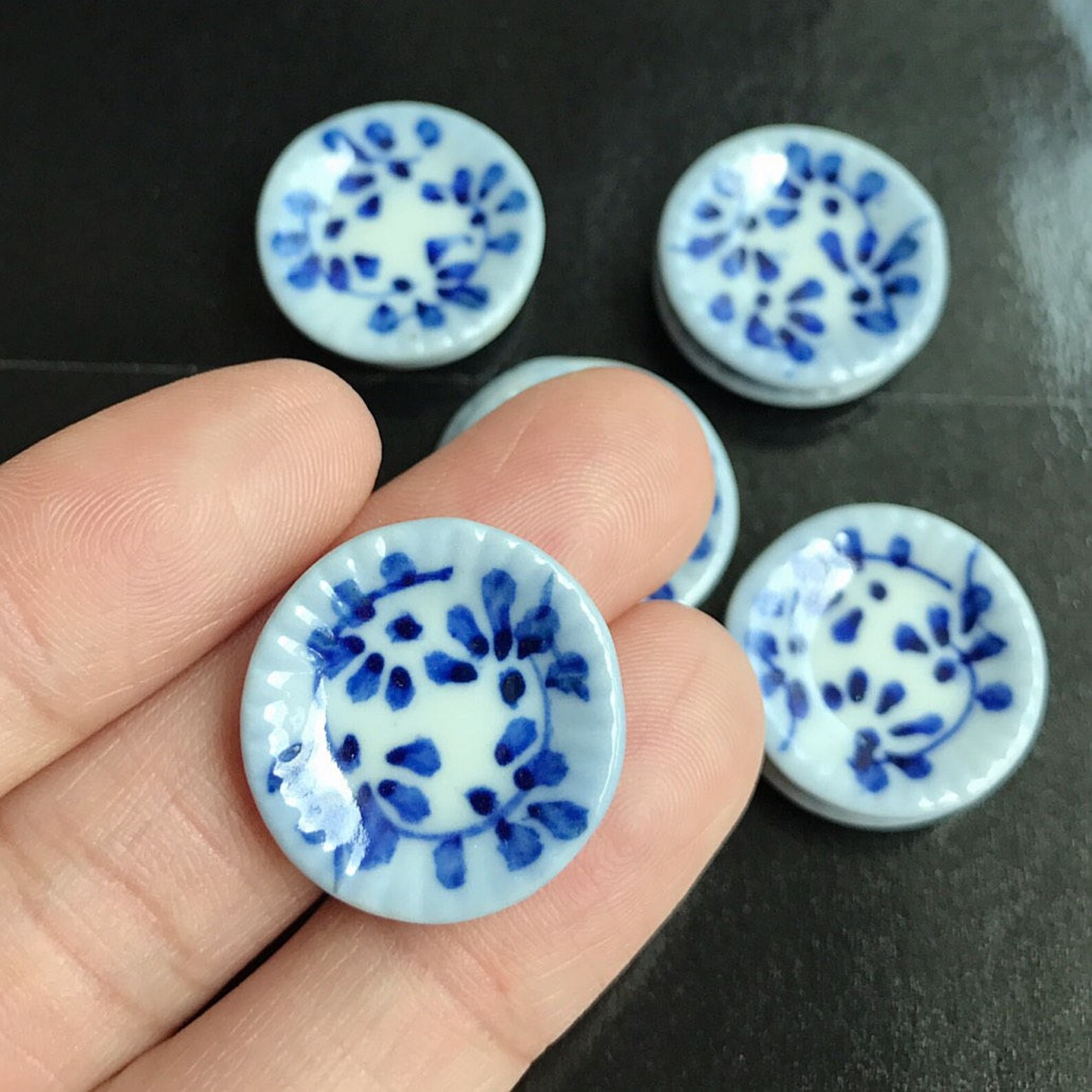 5 Miniature platemini ceramic plateminiature food platecake | Etsy