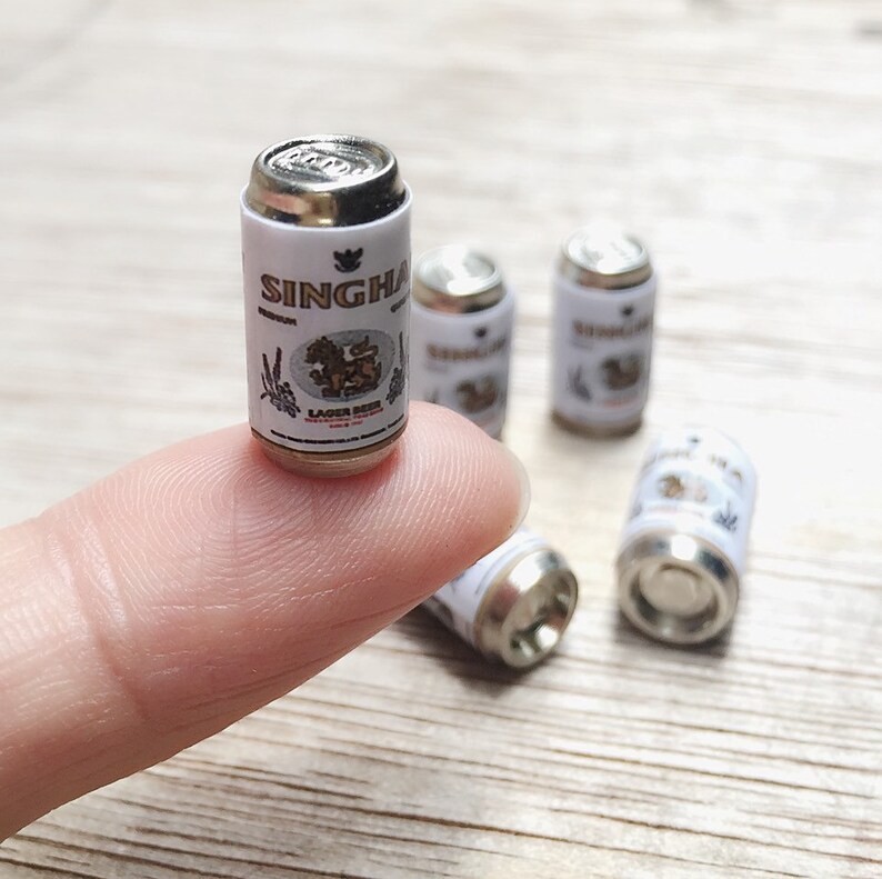 Miniature Beerminiature Beer Canminiature - Etsy