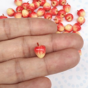 10or20 Pcs.miniature Red Apple,dolls and Miniature,dolls House ...