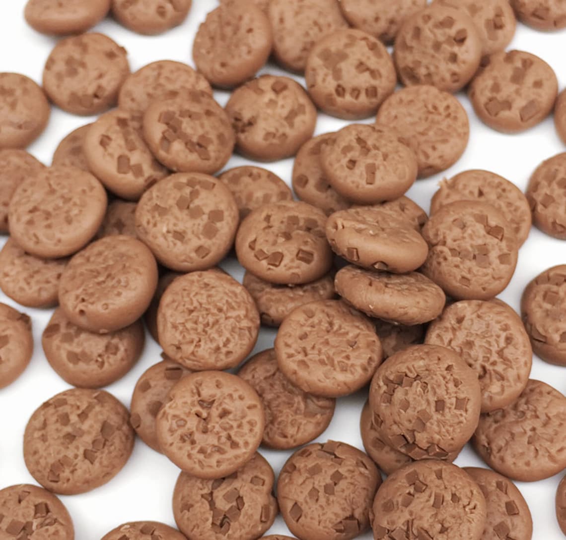 Miniature Chocolate Cookies,miniature Bakery,miniature Food,dolls House ...