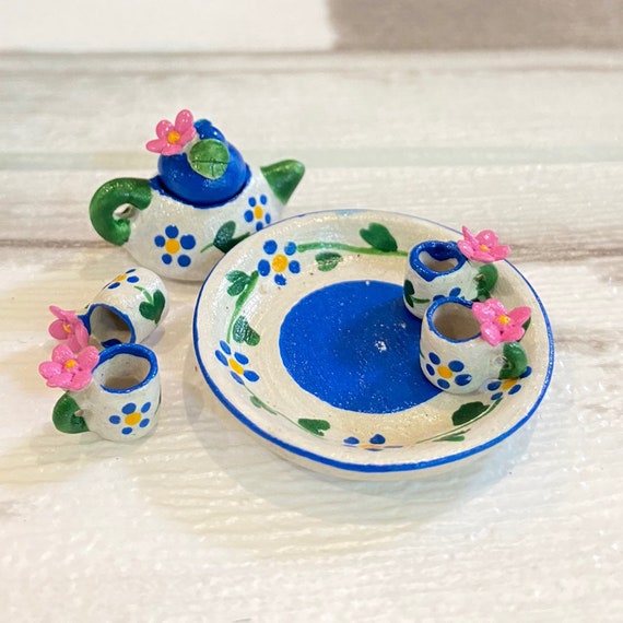 Miniature Tea Setminiature Chinese Tea Setminiature | Etsy