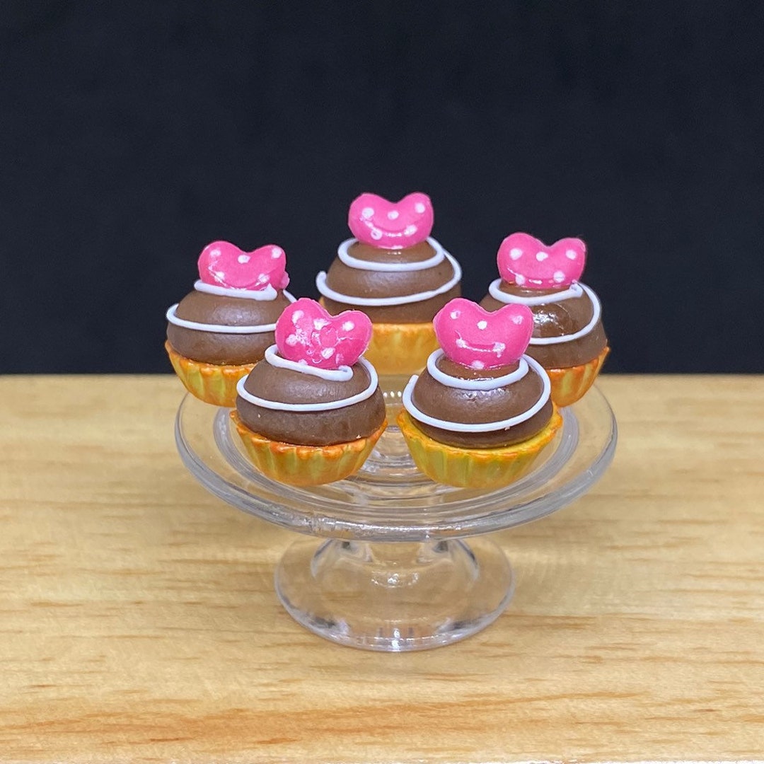 10pcs.miniature Chocolate Cakes,miniature Cake,miniature Bakery ...