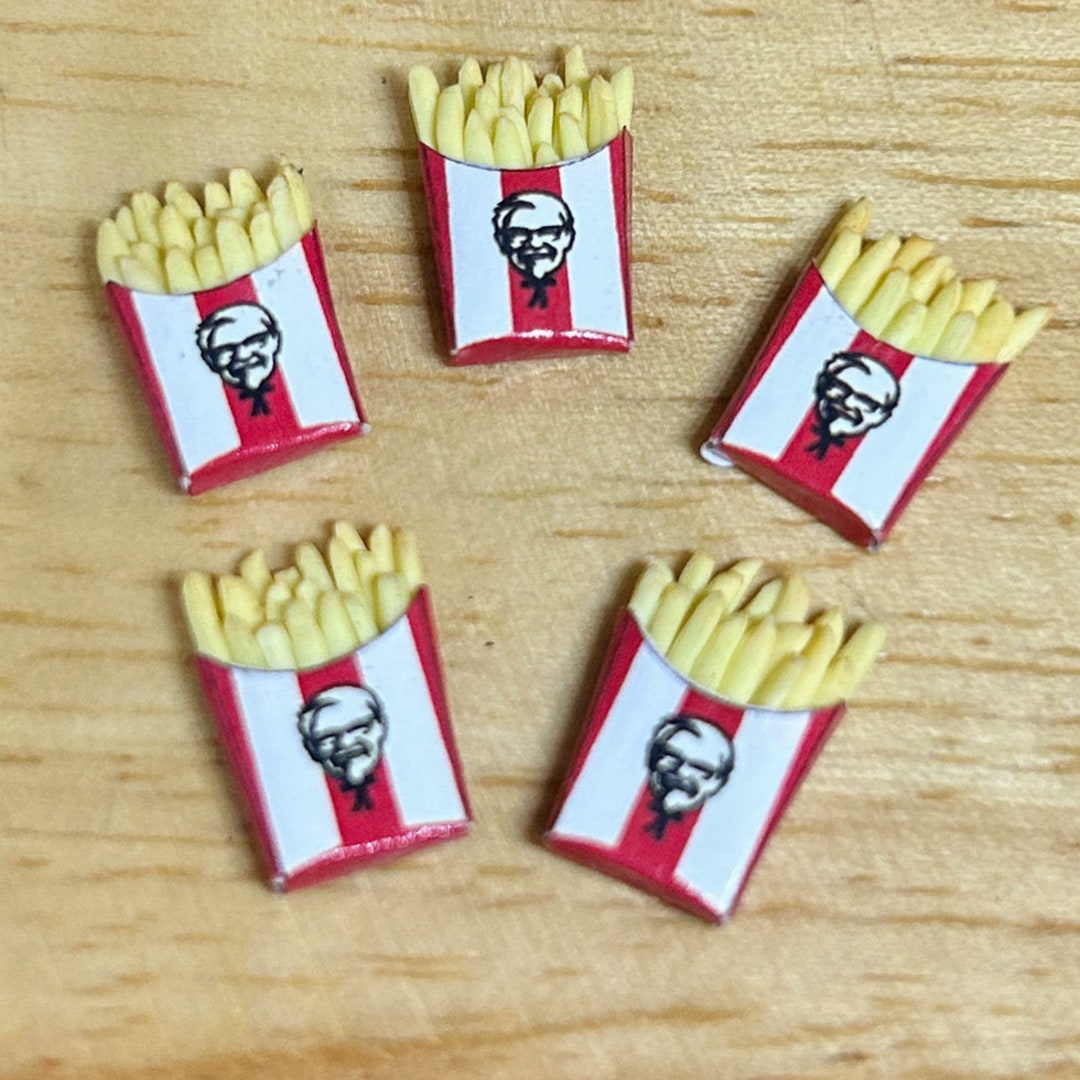 Miniature French-fries,miniature Potato Chips,dollhouse Potato ...