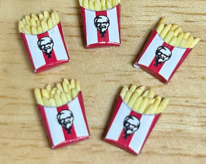 Miniature French-fries,miniature Potato Chips,dollhouse Potato ...