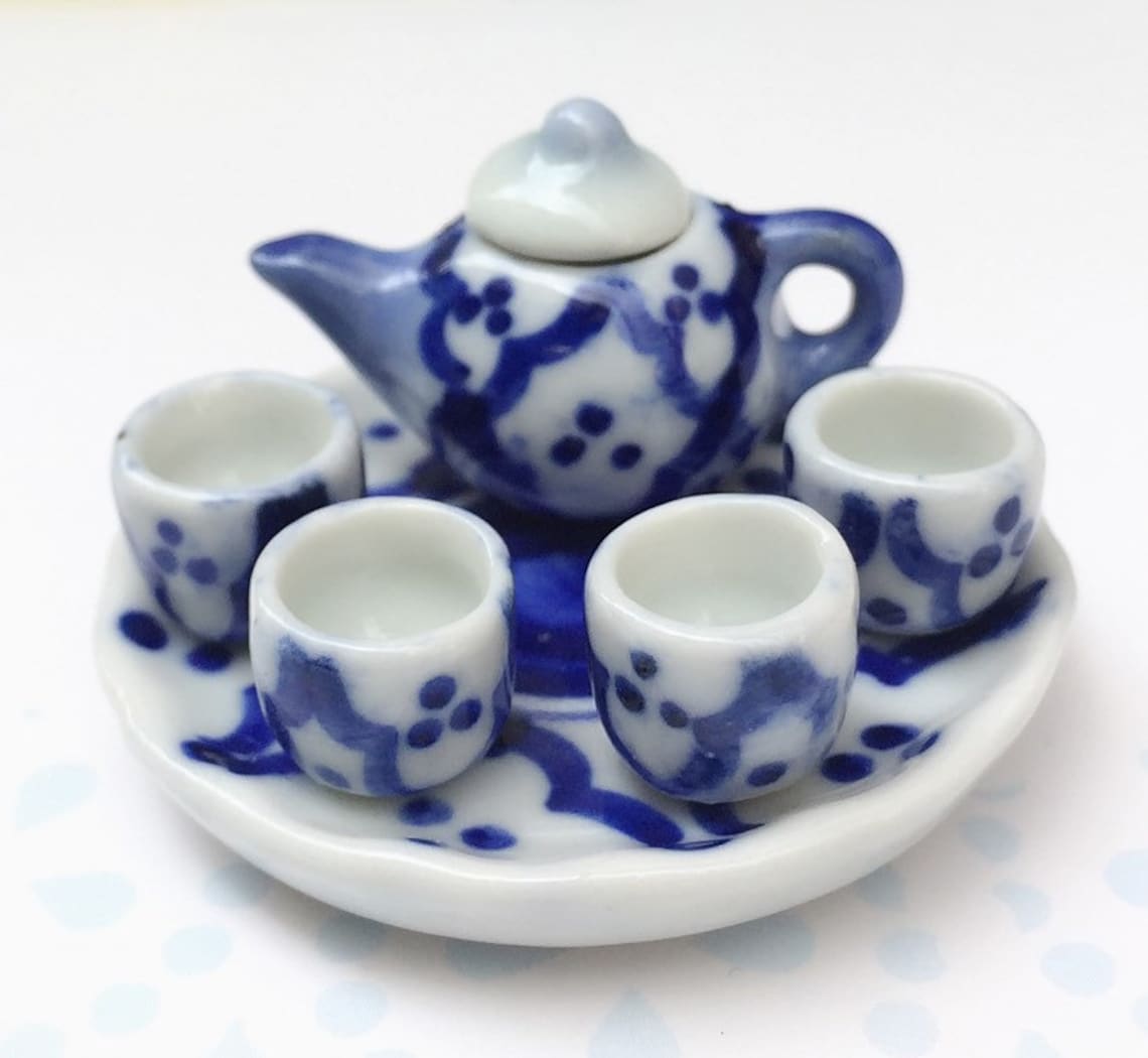 Miniature Tea Setminiature Chinese Tea Setminiature | Etsy