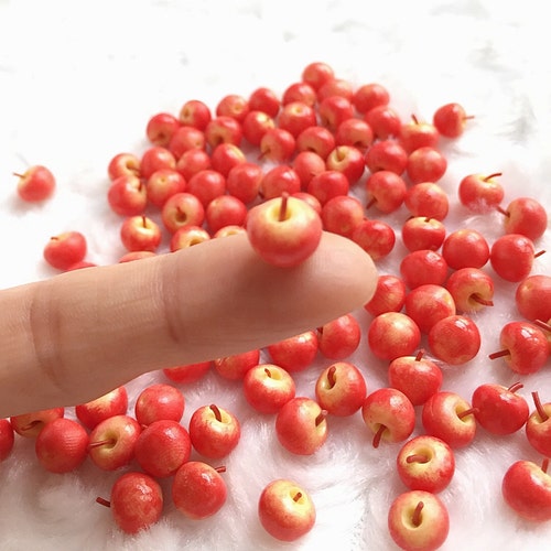 10or20 Pcs.miniature Red Appledolls and Miniaturedolls - Etsy