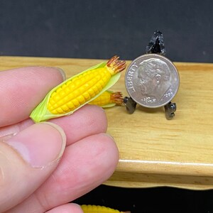 5 or 10 Pcs. Miniature Corn ,miniature Vegetable, Dollhouse Corn, Handmade Miniature Corn, Mini ...