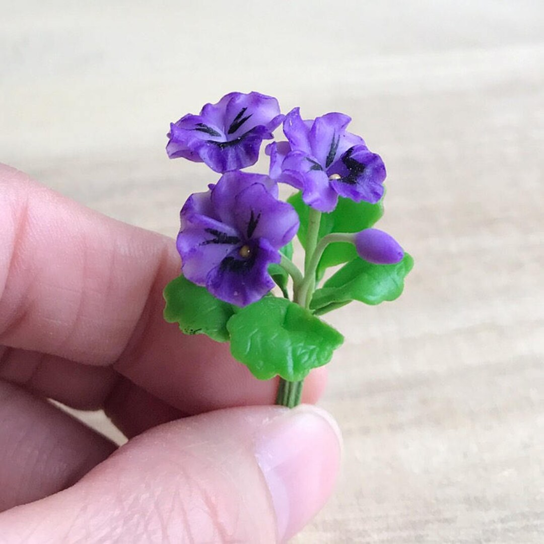 Miniature Flowerminiature DIY Flowerdollhouse - Etsy