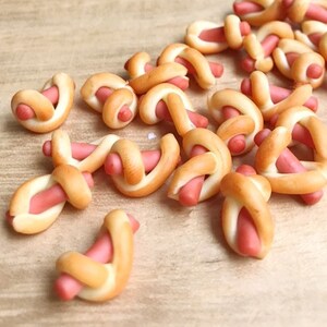 Miniature Bread With Hot Dog,miniature Food,miniature Bakery,miniature ...