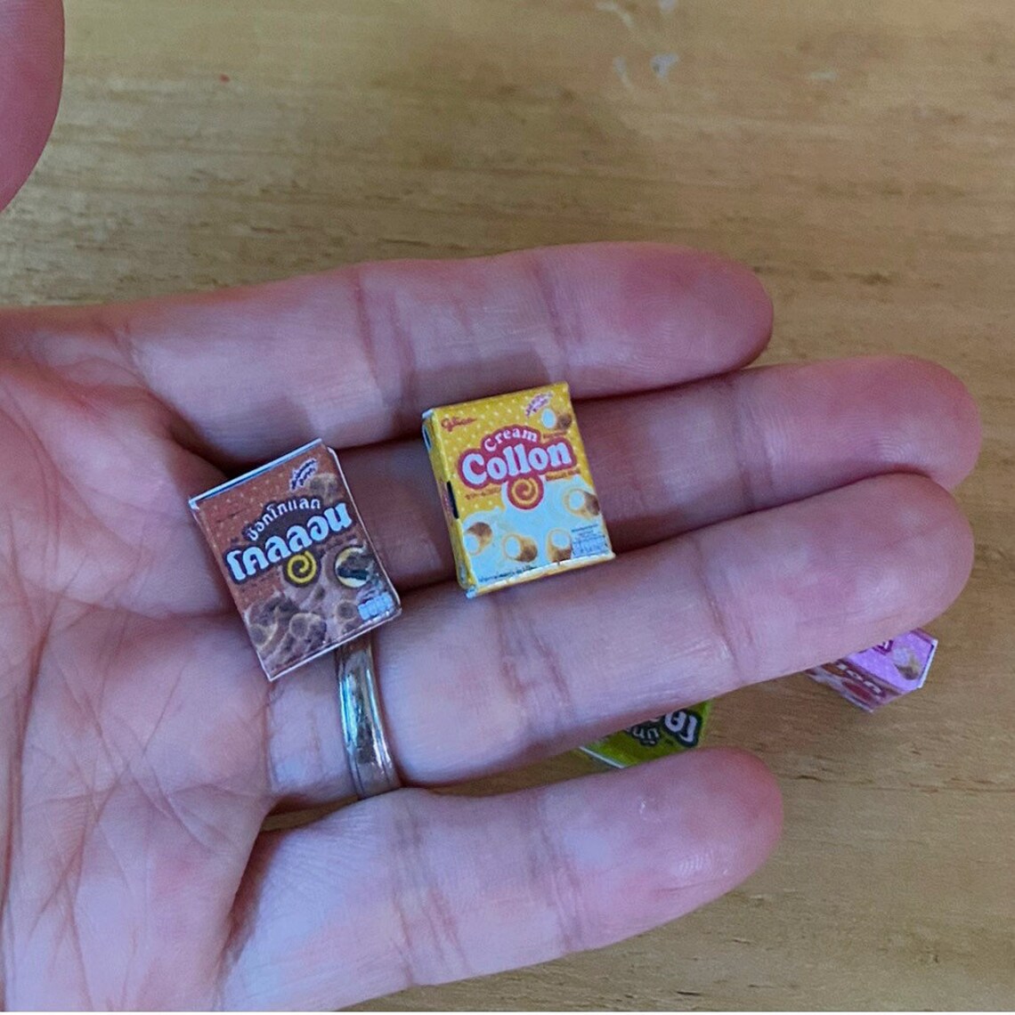 Miniature Cookie Boxminiature Paper Boxminiature - Etsy