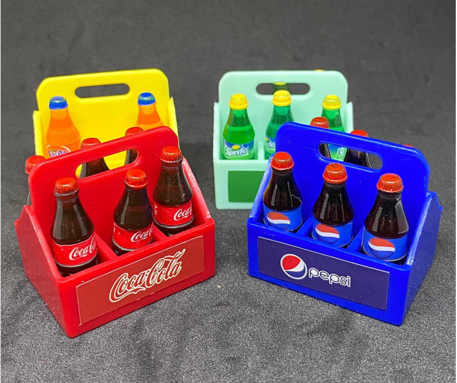 Mini Coca Cola Plastic Bottles