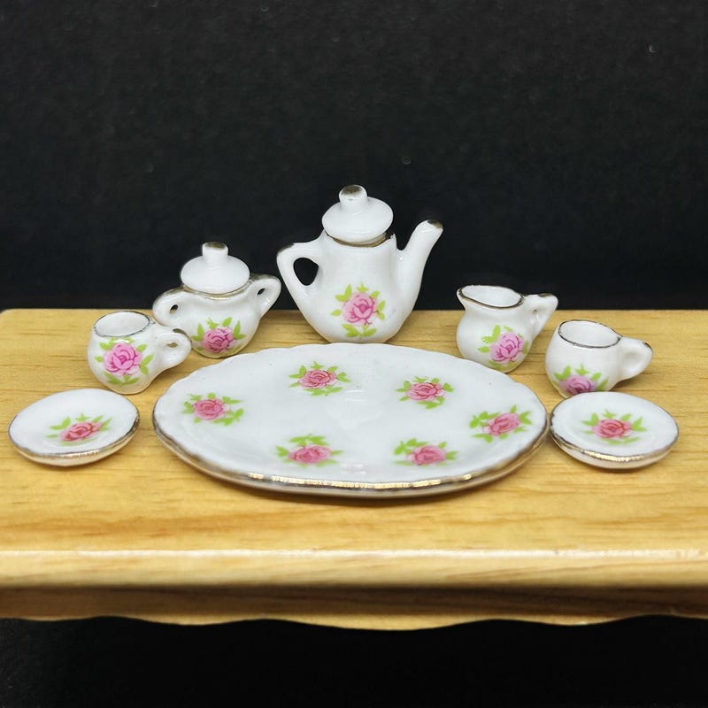 Miniature Tea Sets - Etsy