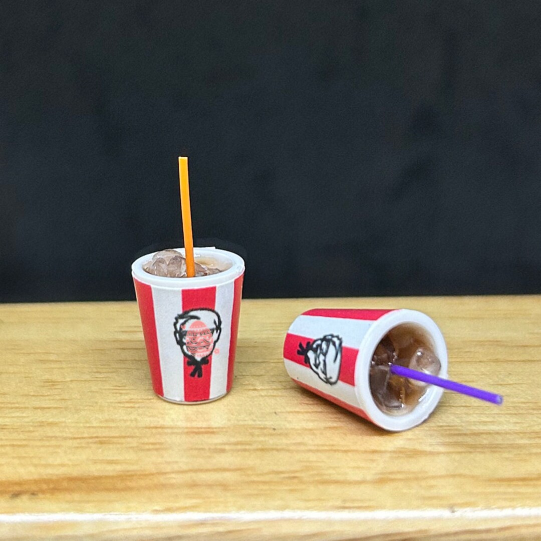 2or5pcs.miniature Coke Cup,miniature Coke,dolls and Miniature,miniature ...