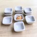 5 Miniature Platemini Ceramic Bowlminiature Food Platecake - Etsy