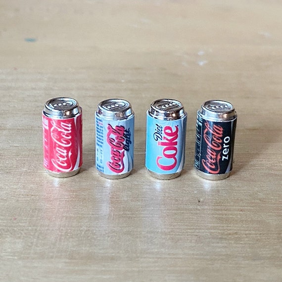 4pcs. Set Miniature Coke CansMiniature Cans Dolls and | Etsy