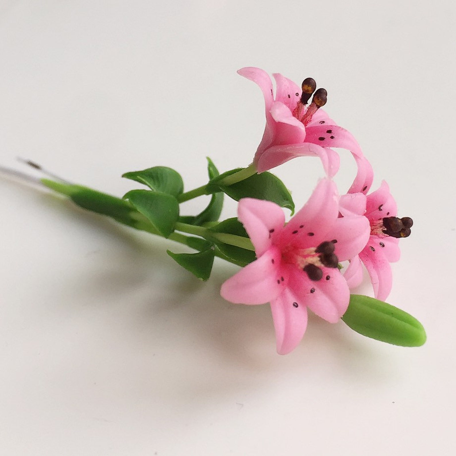 Miniature FlowerMiniature LilyDollhouse FlowerMiniature | Etsy