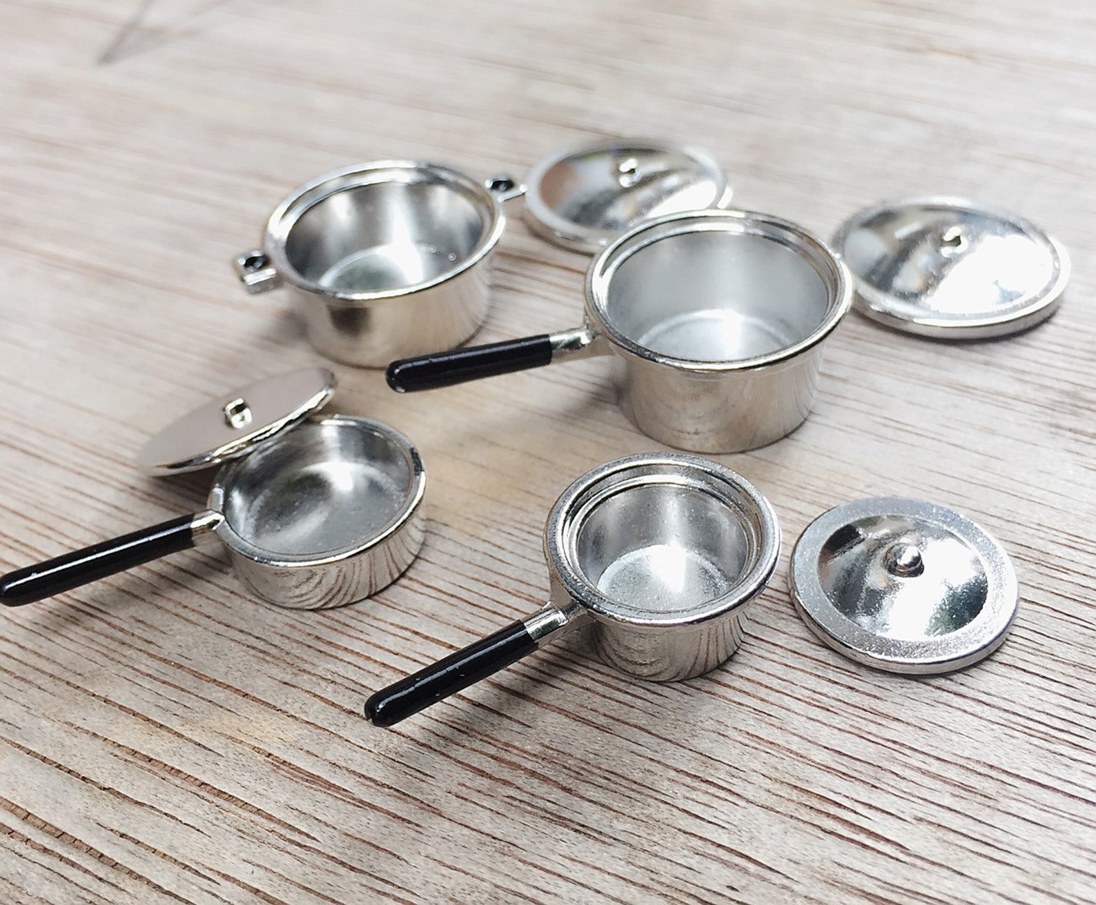 Miniature Pot,miniature Pot and Pan Set, Miniature Kitchenware ...