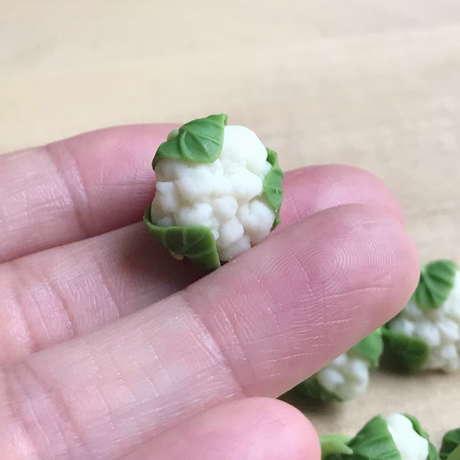 5or 10 Pcs. Miniature Cauliflower Miniature Vegetable | Etsy