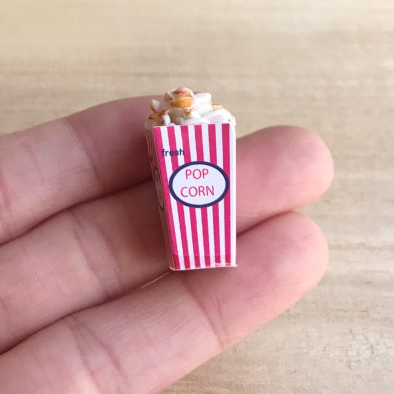Miniature Popcorn Boxminiature Popcornminiature Paper | Etsy