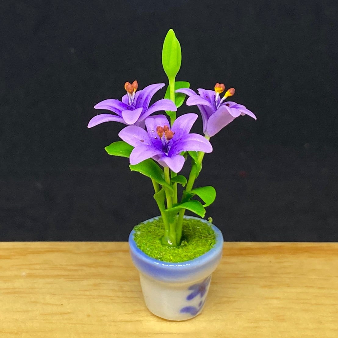 Miniature Flower,miniature Lily,dollhouse Flower,miniature Garden ...