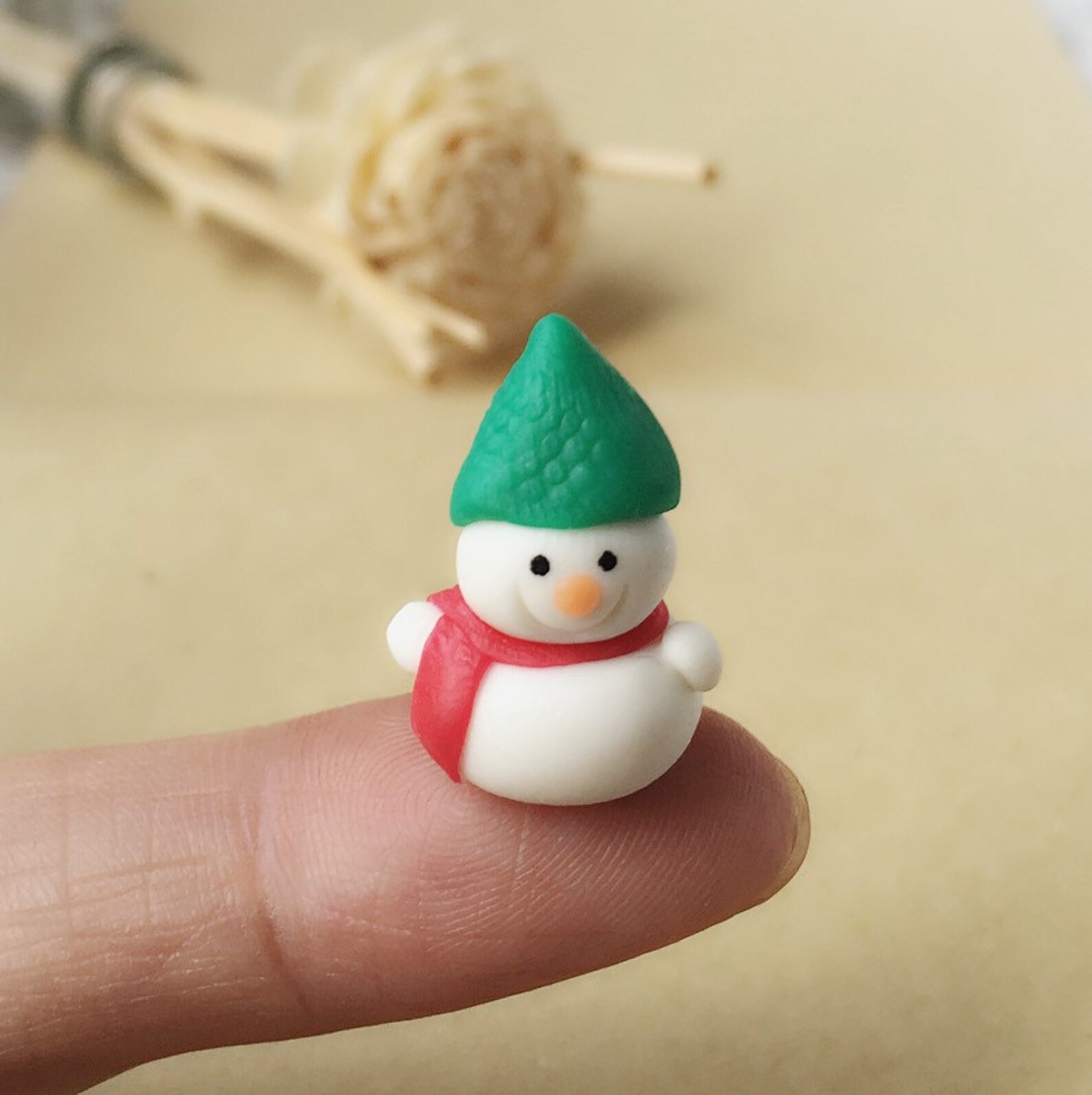 Miniature Snowmanminiature Christmasminiature Santa - Etsy