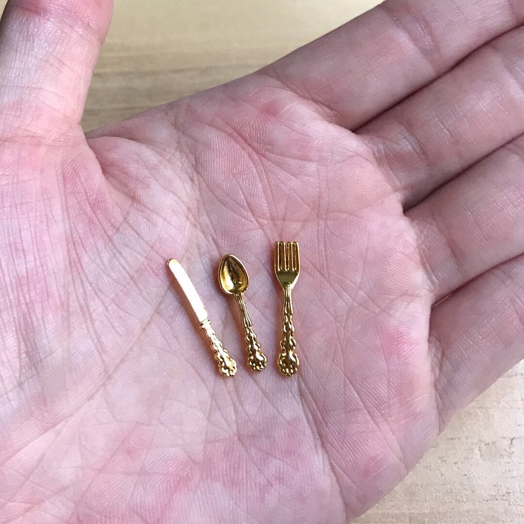 Miniature Fork,miniature Spoon,miniature Knife,fork Spoon Knife Set ...