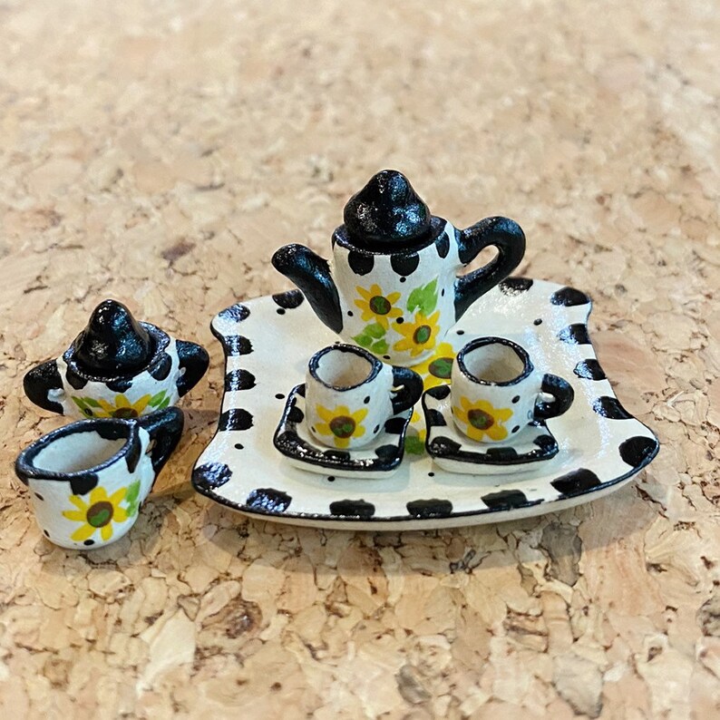Miniature Tea SetMiniature English Tea SetMiniature Coffee | Etsy
