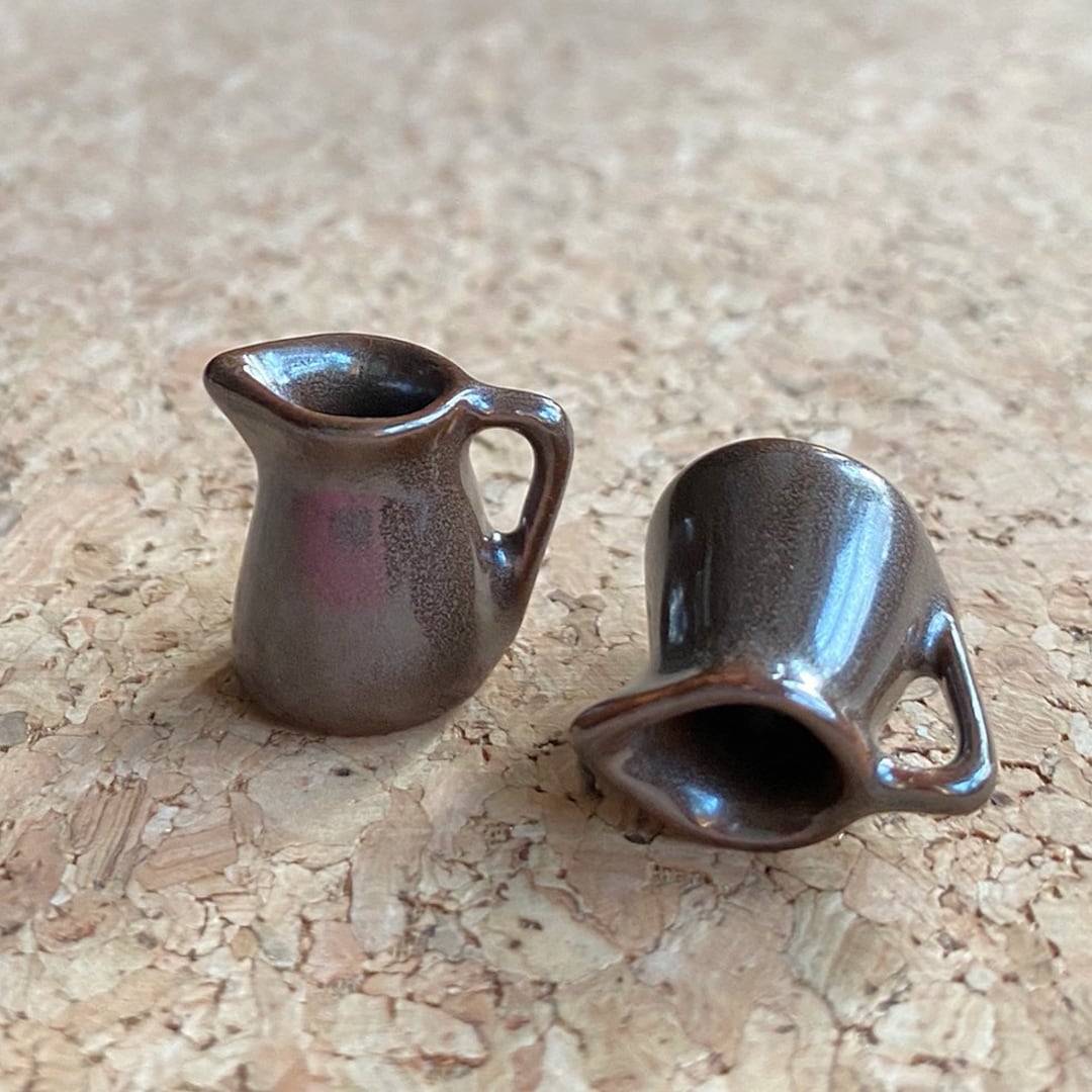 2 Pcs.miniature Pitcher,miniature Empty Pitchers,dollhouse Pitcher ...