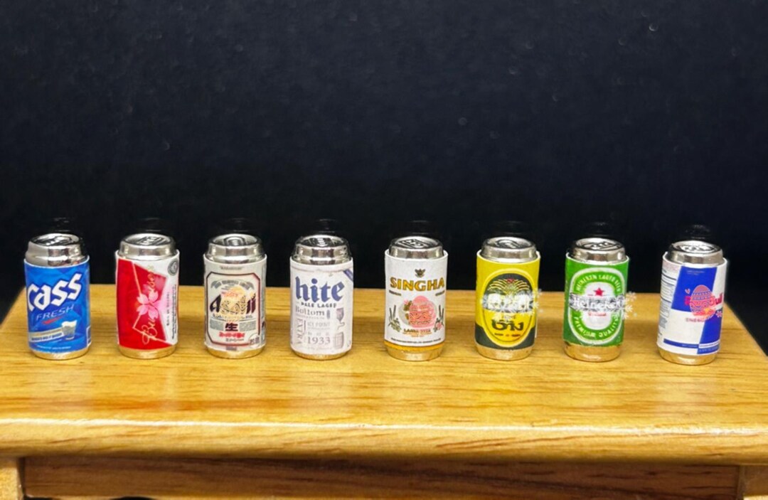Miniature Mix Beer Cans, Miniature Cans, Miniature Beer, Miniature ...