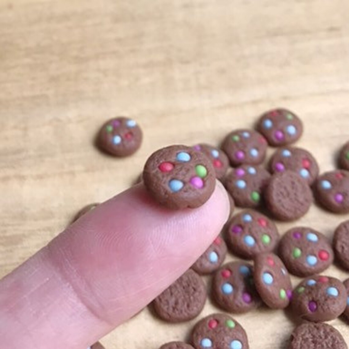 Miniature Chocolate Cookiesminiature Bakeryminiature | Etsy