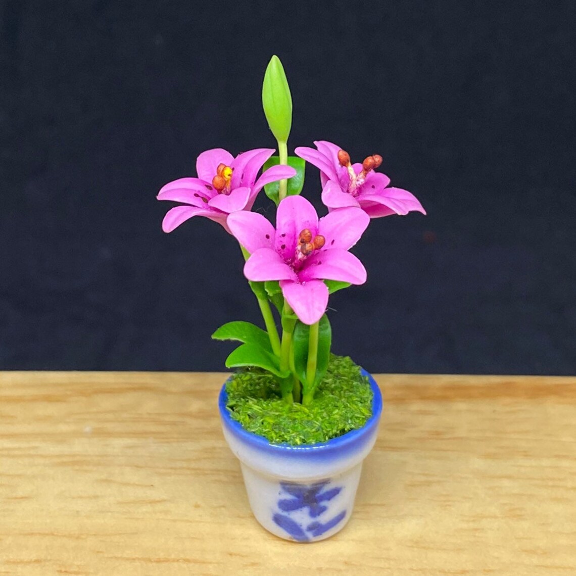 Miniature Flowerminiature Lilydollhouse Flowerminiature - Etsy