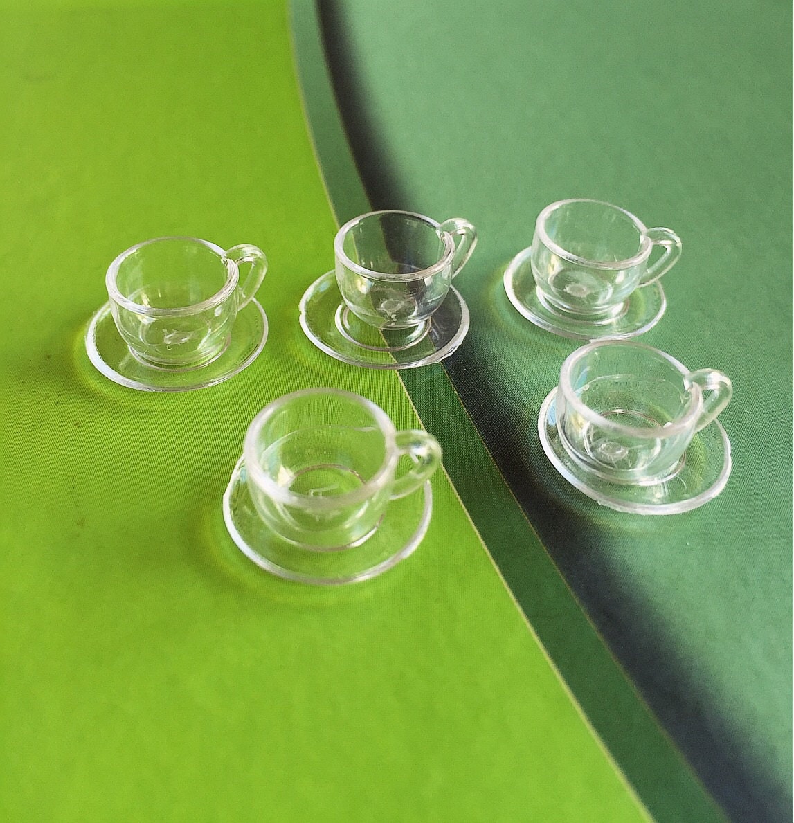 2 Setsminiature Cup,miniature Coffee Cup,miniature Tea Cup,dollhouse ...