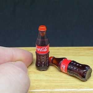 5 or 10pcs. Miniature Coca Cola Bottle,miniature Coke,resin Bottle ...