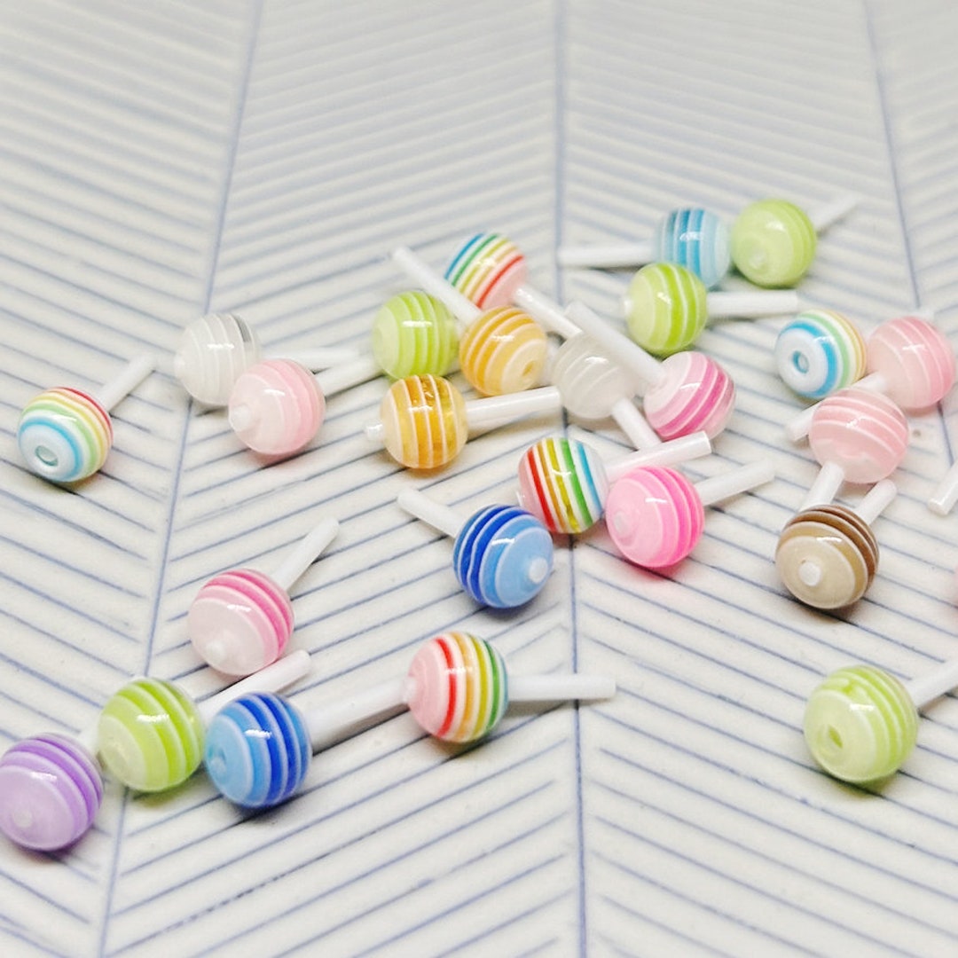 Miniature Lollipop,10/20 Pcs.miniature Lollipop,dollhouse Miniature ...