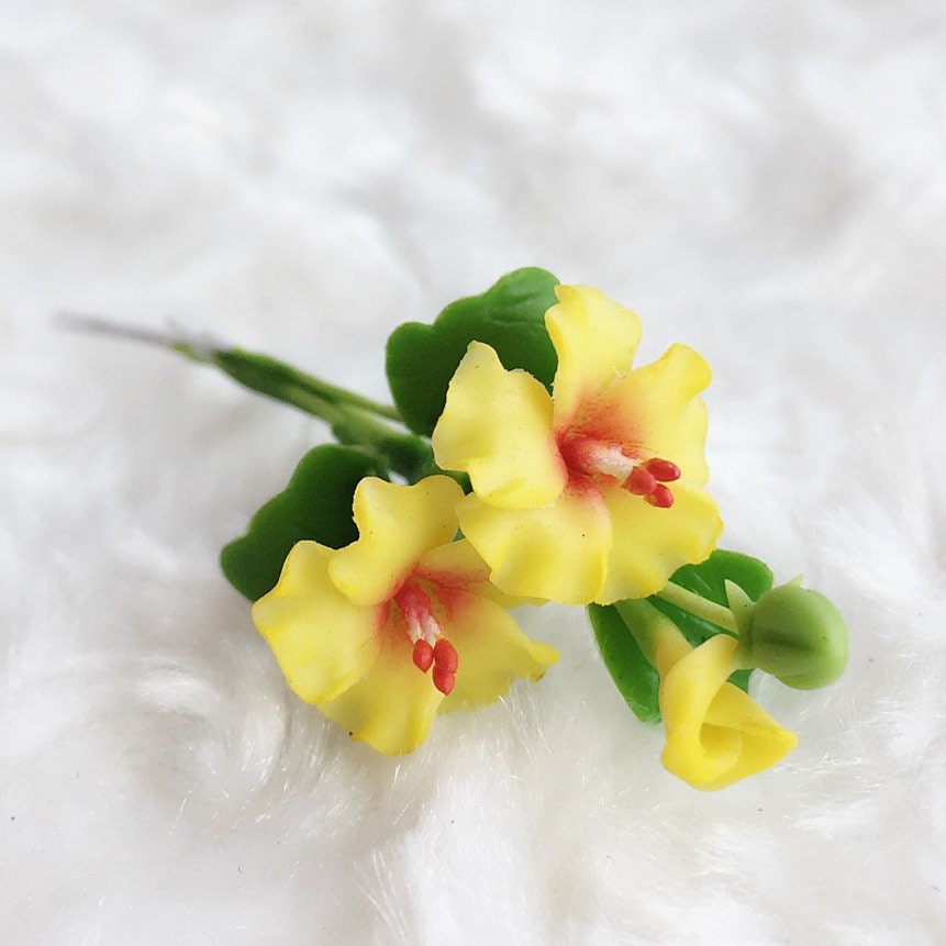 Miniature Flower,miniature DIY Flower,dollhouse Flower,miniature Garden ...