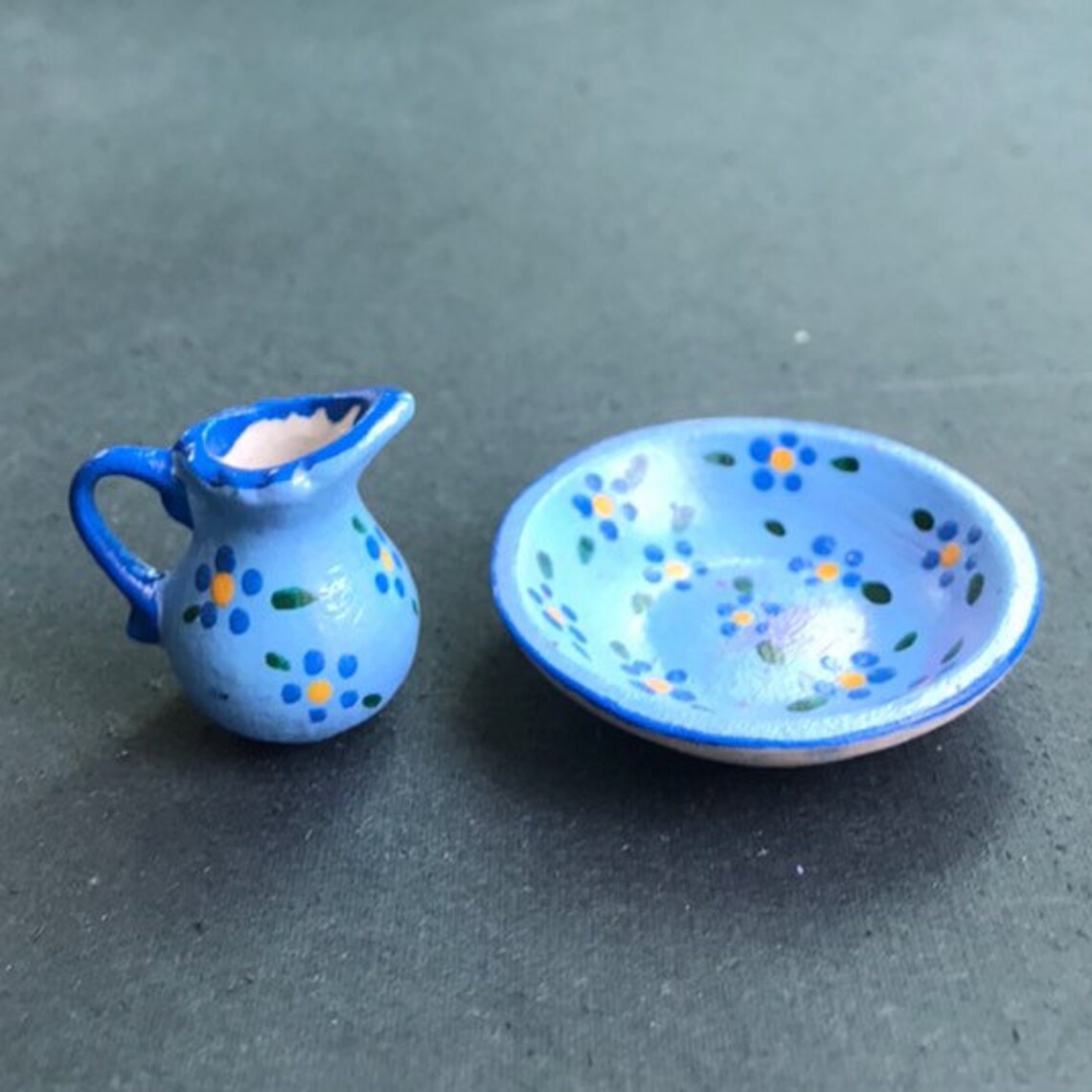 Miniature Pitcher and Bowlminiature Empty Pitchers and - Etsy