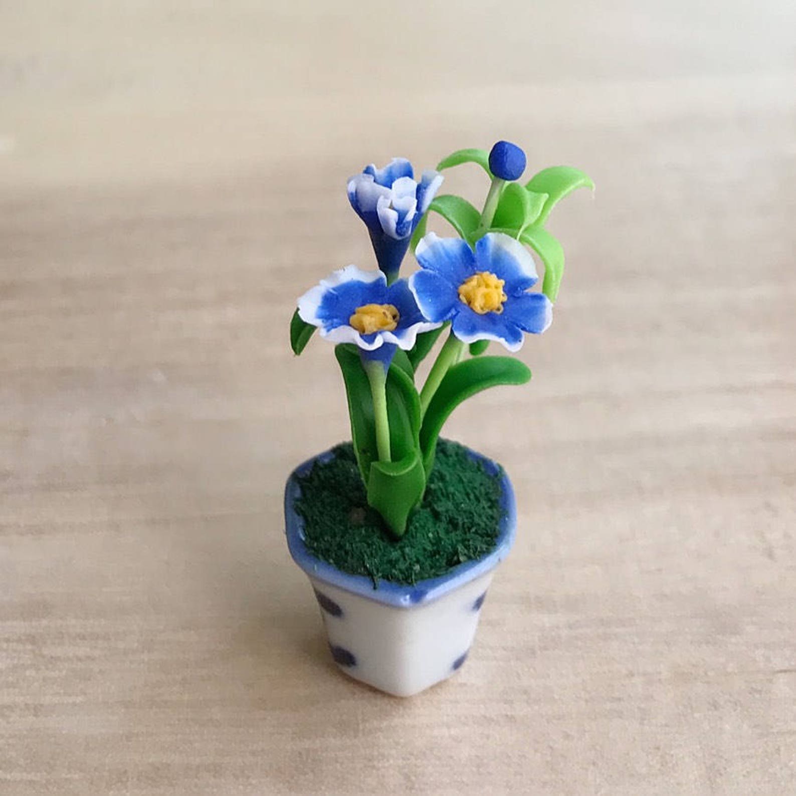 Miniature Flowerminiature Flower Potminiature Vasedollhouse | Etsy