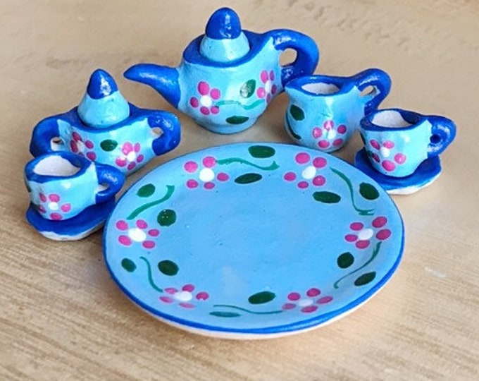 Miniature Tea Setminiature Coffee Setminiature - Etsy