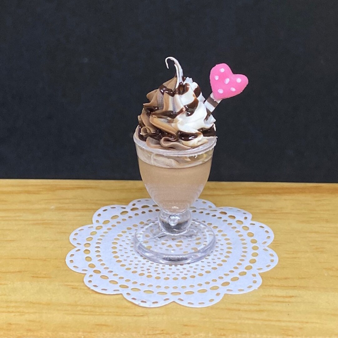 Miniature Chocolate Ice Cream, Miniature Sweets,dollhouse Food ...