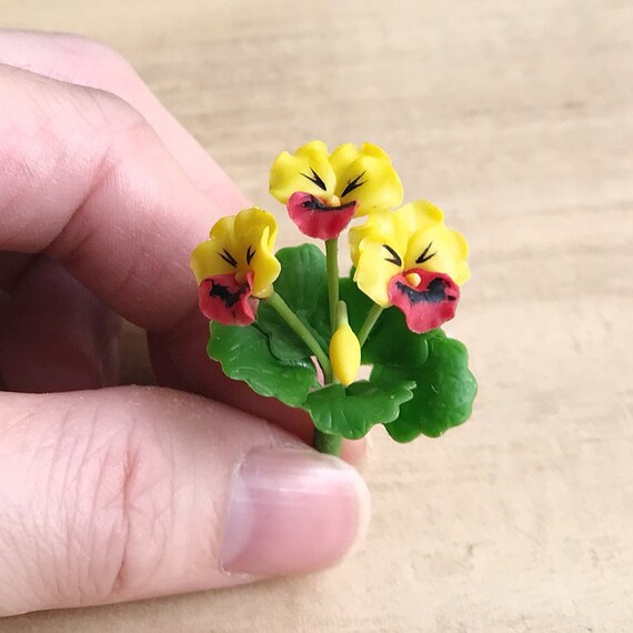 Miniature FlowerMiniature DIY FlowerDollhouse | Etsy