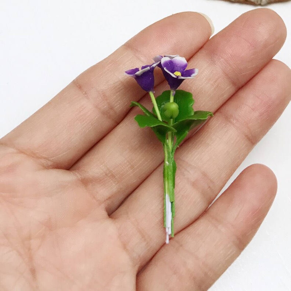 Miniature FlowerMiniature DIY FlowerDollhouse | Etsy