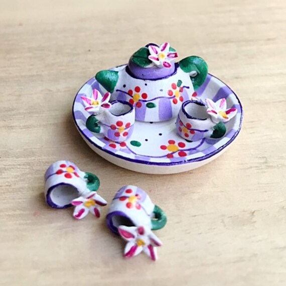 Miniature Tea Setminiature Chinese Tea Setminiature | Etsy