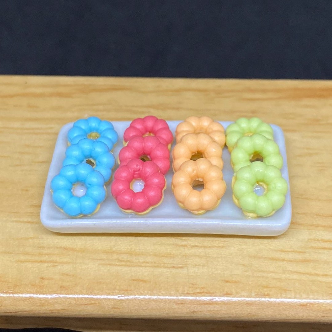 Miniature Doughnuts in the Tray,miniature Sweets,miniature Doughnuts ...