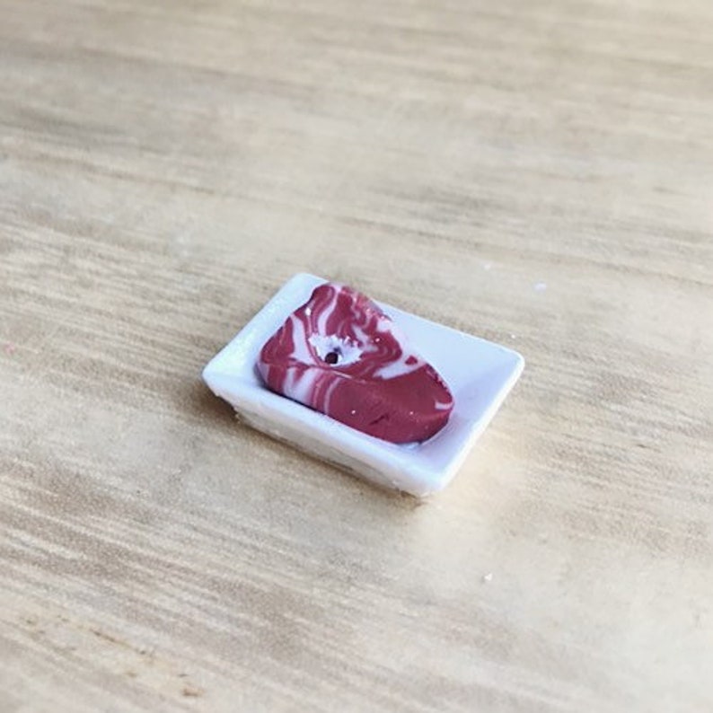 Miniature Meatminiature Beefminiature Fooddollhouse - Etsy