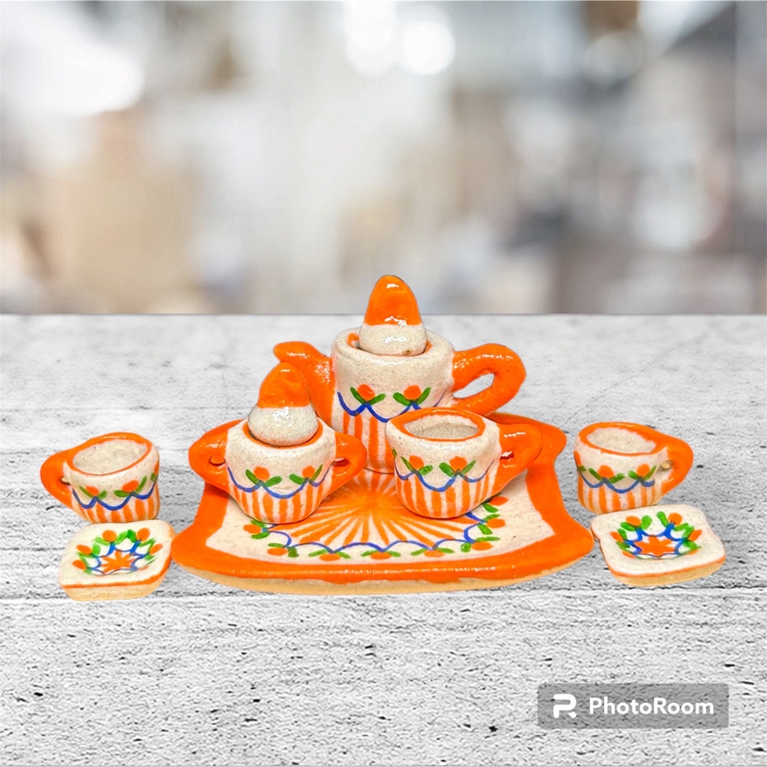 Miniature Tea Set,miniature Chinese Tea Set,miniature Drink,dolls House ...