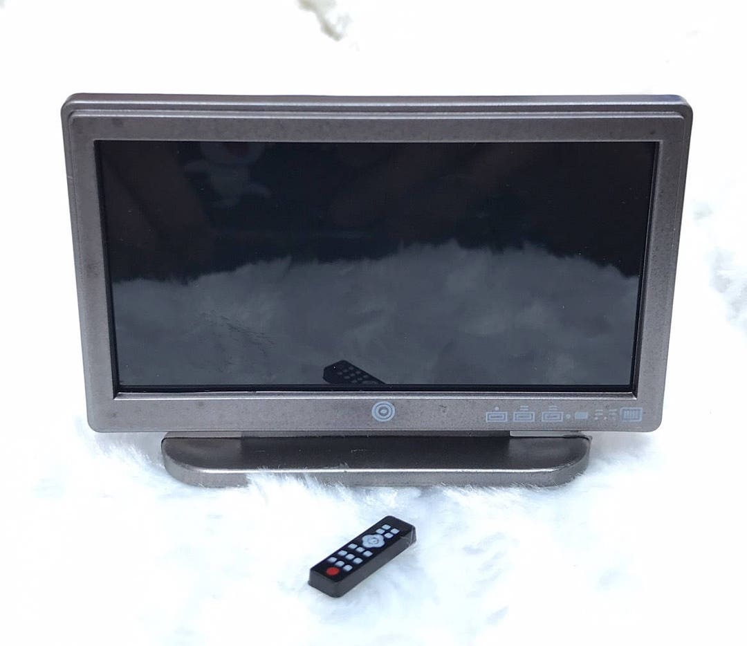 Miniature Television,miniature Accessories,dollhouse Television ...