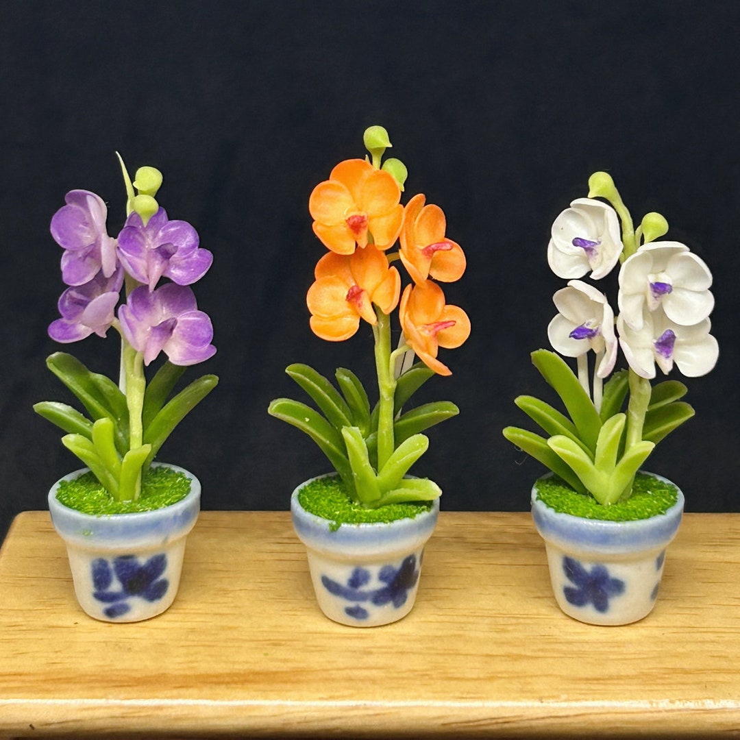 Miniature Flower,miniature DIY Flower,dollhouse Flower,miniature Garden ...