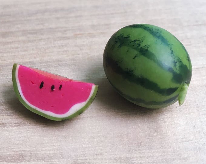 Miniature Watermelonminiature Fruitdollhouse Fruitdollhouse - Etsy