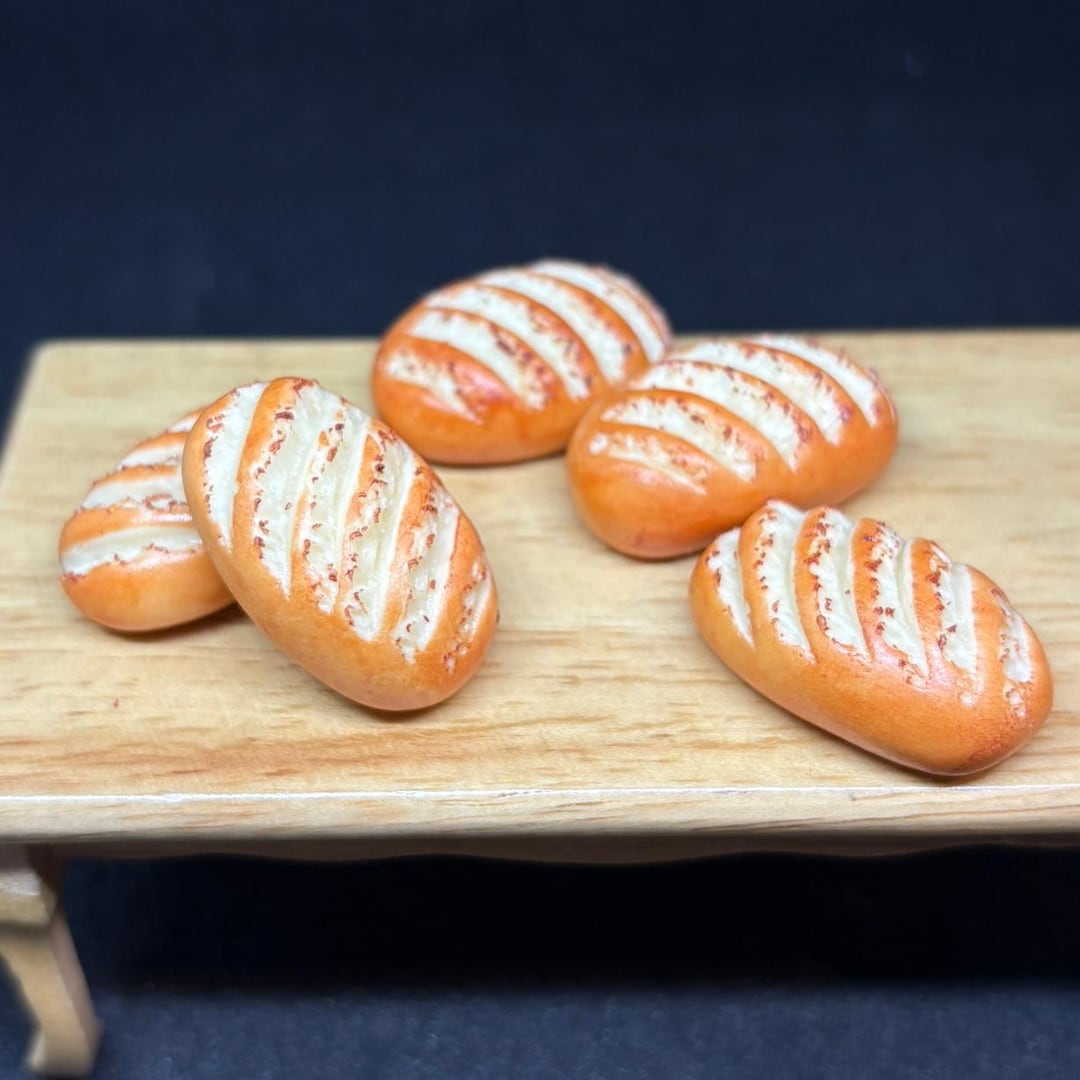 5 Pcs.miniature Bread,miniature Bakery,dolls House,dolls House Bakery ...