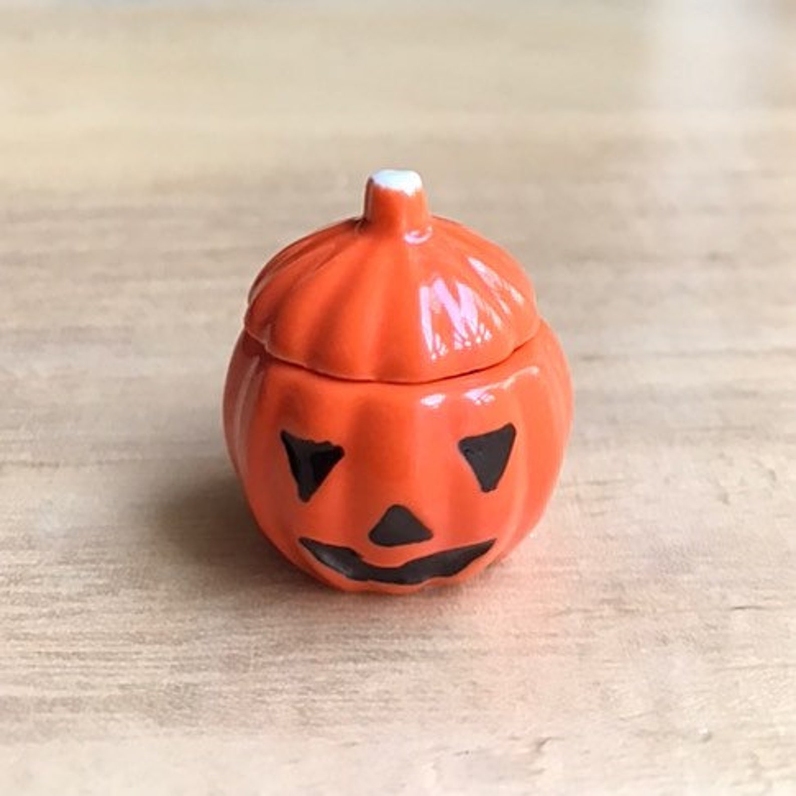 Miniature Halloween Vaseceramic Pumpkin Vase | Etsy